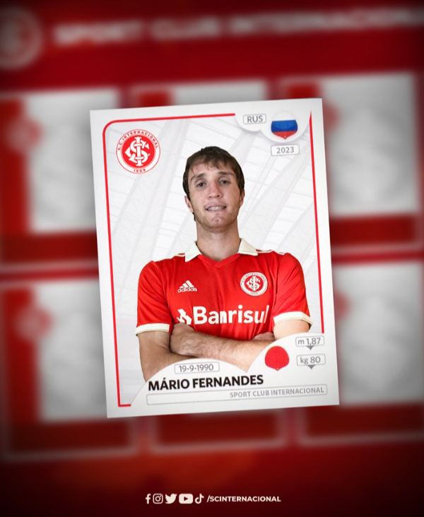 A informação importante passada pelo Inter no anúncio de Mário Fernandes