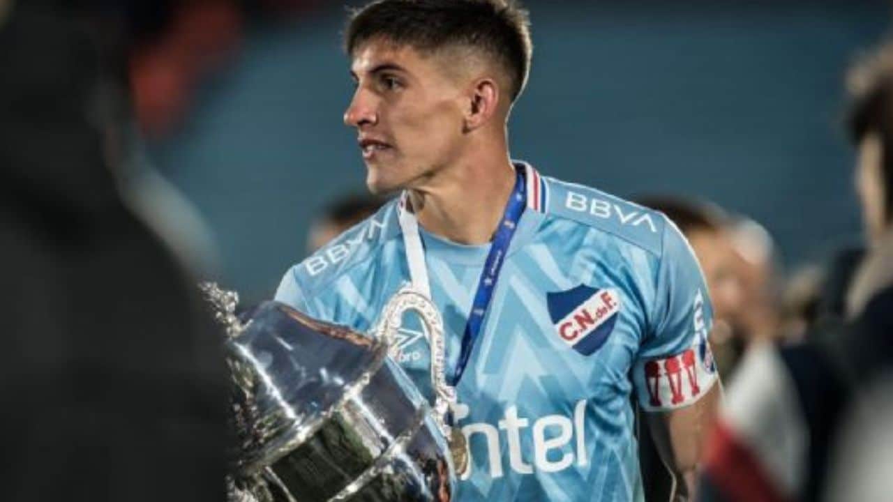 A nova postagem de Rochet antes de ser anunciado pelo Inter