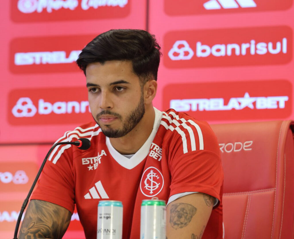 Kaique Rocha é liberado e pode reestrear pelo Inter contra o Juventude