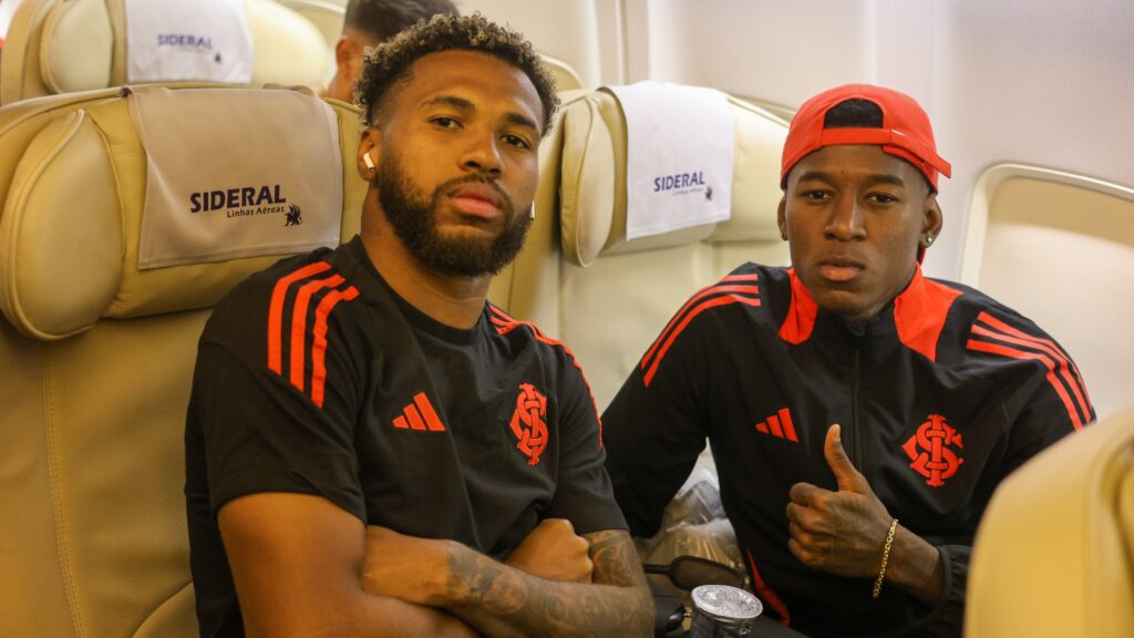 Sem três titulares, Inter viaja para enfrentar o Fortaleza